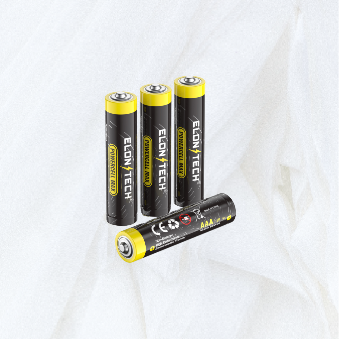 POWERCELL MAX AAA Alkaline Battery – ELON⚡TECH | Your Charging Specialist